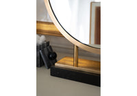 ALICE BRASS VANITY MIRROR