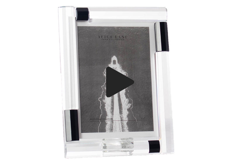 BLACK AND CRYSTAL FRAME | Alice Lane Home Collection