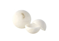 ALABASTER SPHERE BOX – Alice Lane Home Collection