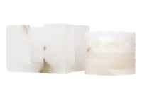 ALABASTER COASTER SET
