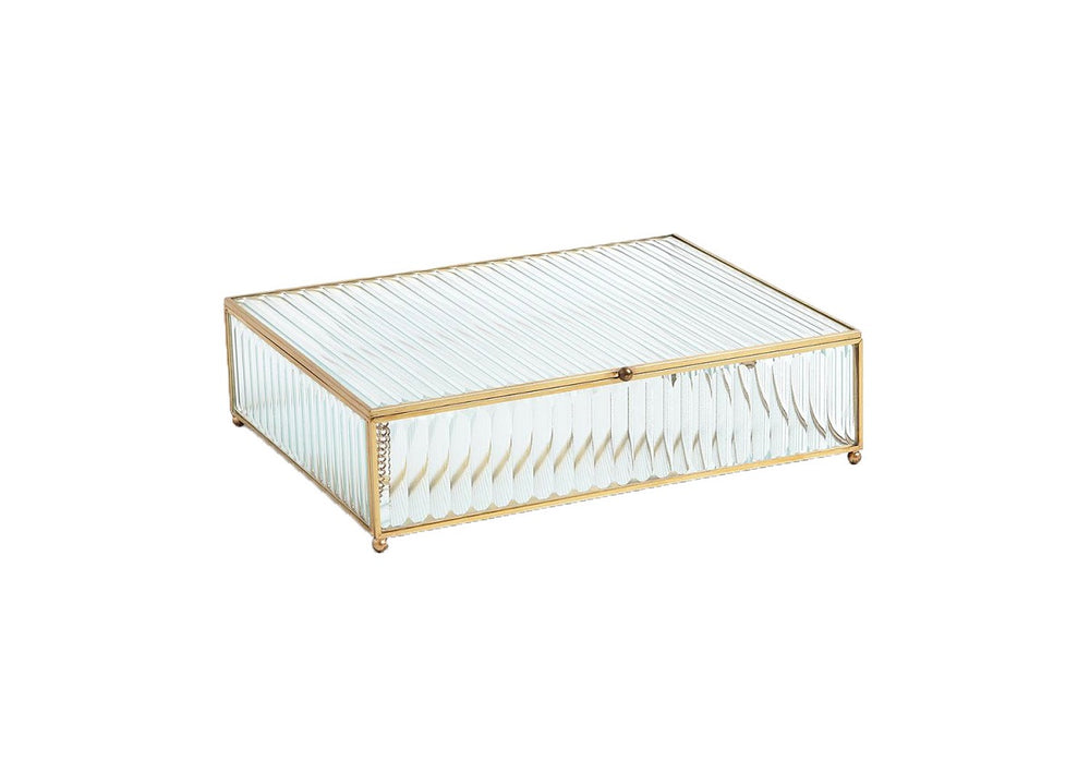 REEDED GLASS BOX – Alice Lane Home Collection