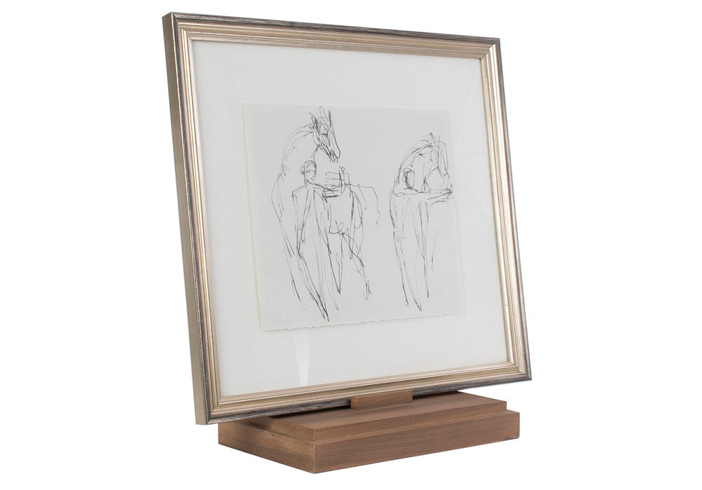 WALNUT GALERIE ART STAND – Alice Lane Home Collection
